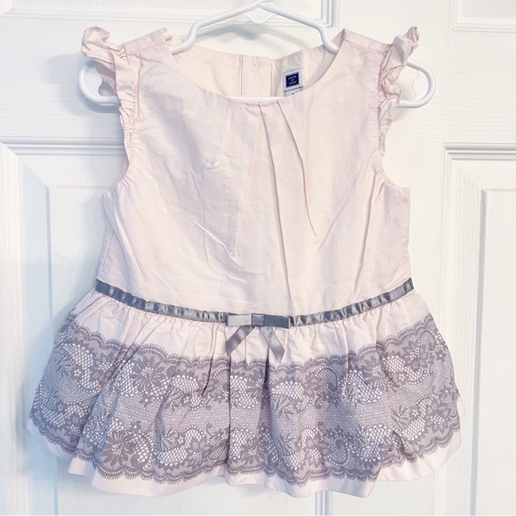 Janie and Jack | Shirts & Tops | Janie And Jack Girl Peplum Top Flutter Sleeve | Poshmark